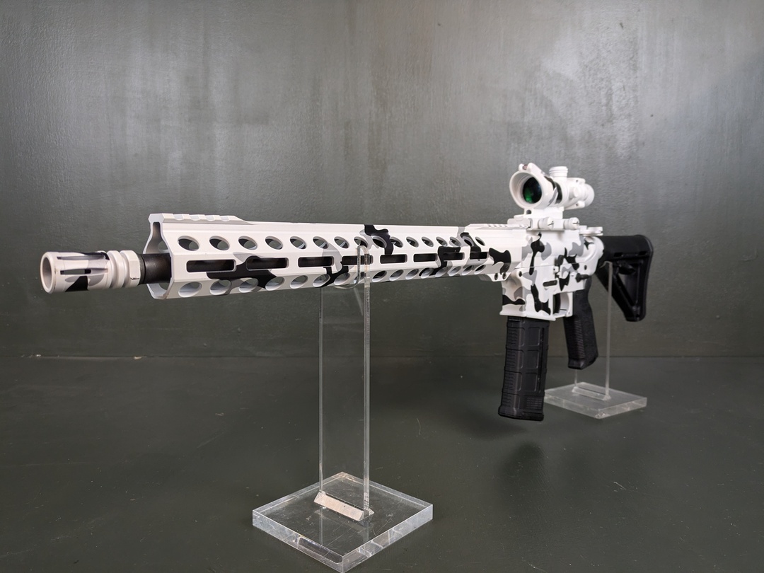 Ruger AR-556 Artic Camo 5.56 NATO - Semi Auto Rifles at GunBroker.com ...