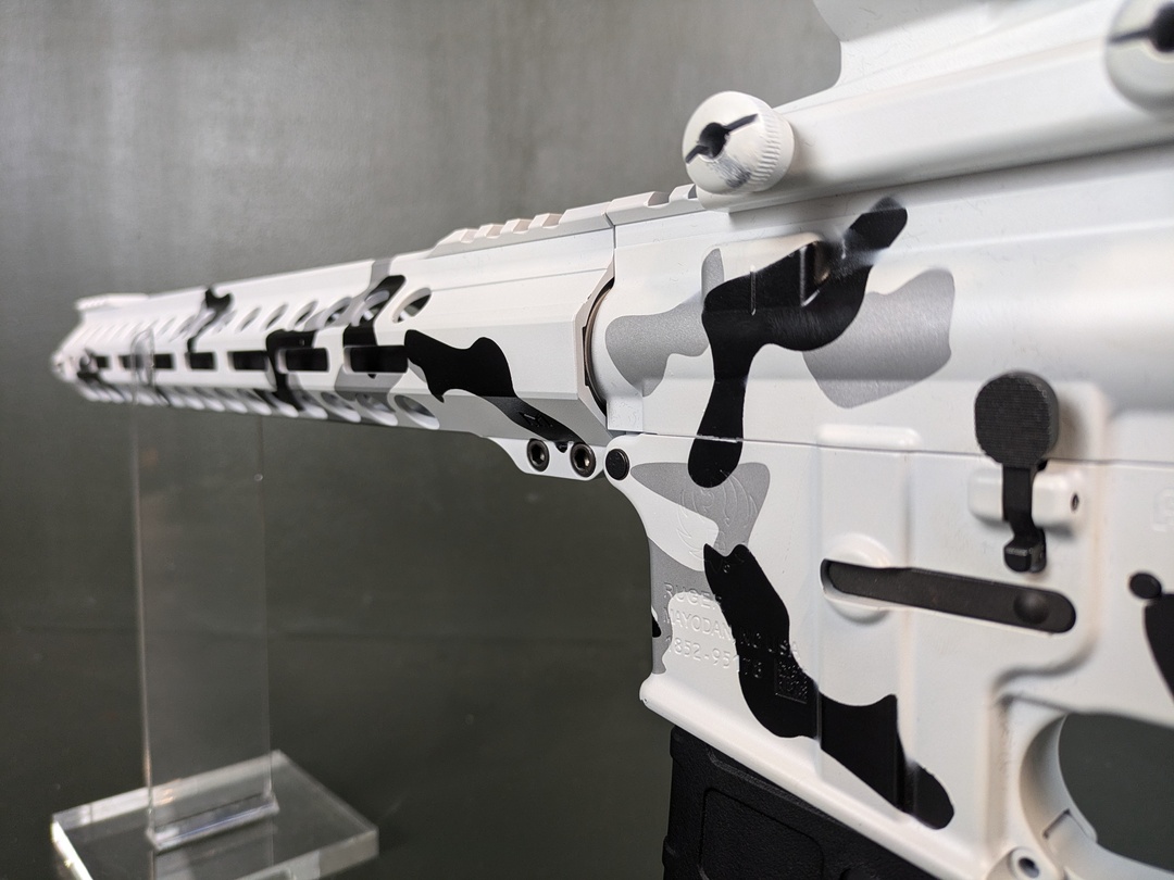 Ruger AR-556 Artic Camo 5.56 NATO - Semi Auto Rifles at GunBroker.com ...