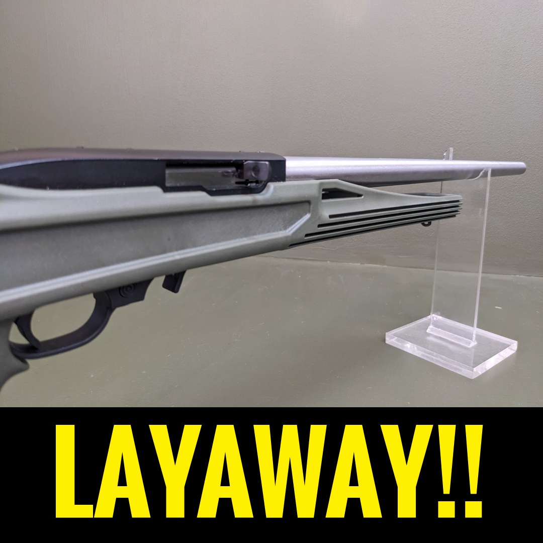 Ruger 10/22 Green Stock 22LR - Semi Auto Rifles at GunBroker.com ...