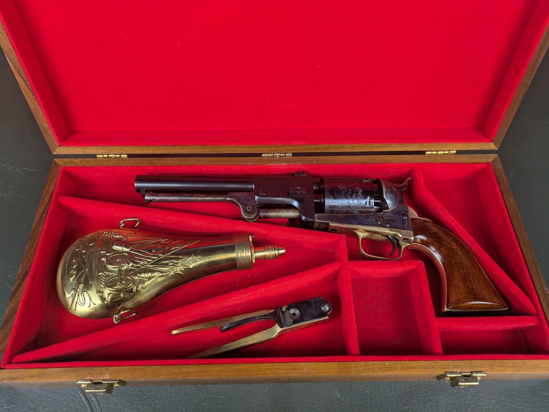 ASM Colt Walker Dragoon .44 Cal - Black Powder Pistols & Muzzleloader ...