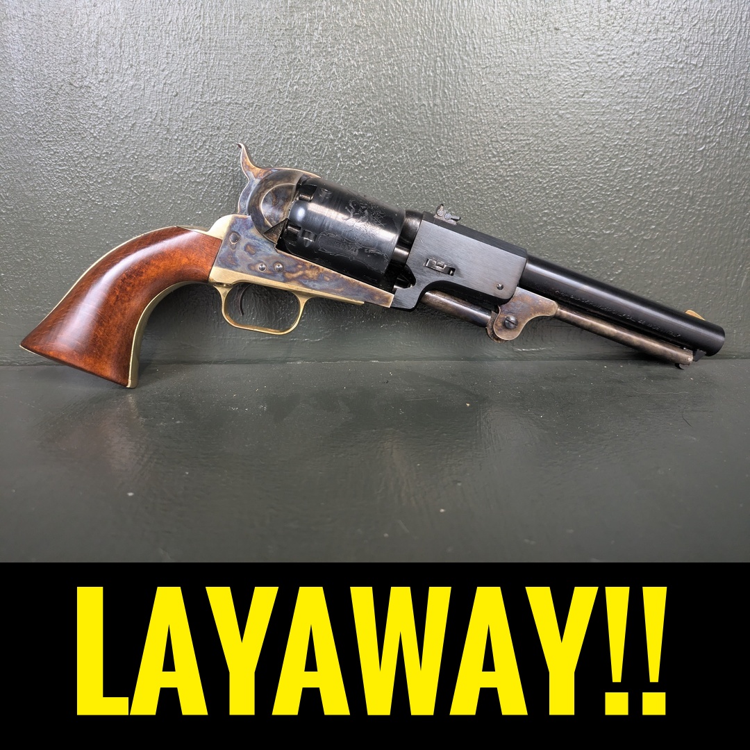 ASM Colt Walker Dragoon .44 Cal - Black Powder Pistols & Muzzleloader ...