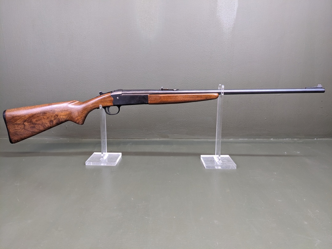 Stevens Model 219 22 Hornet - Single Shot Rifles at GunBroker.com ...